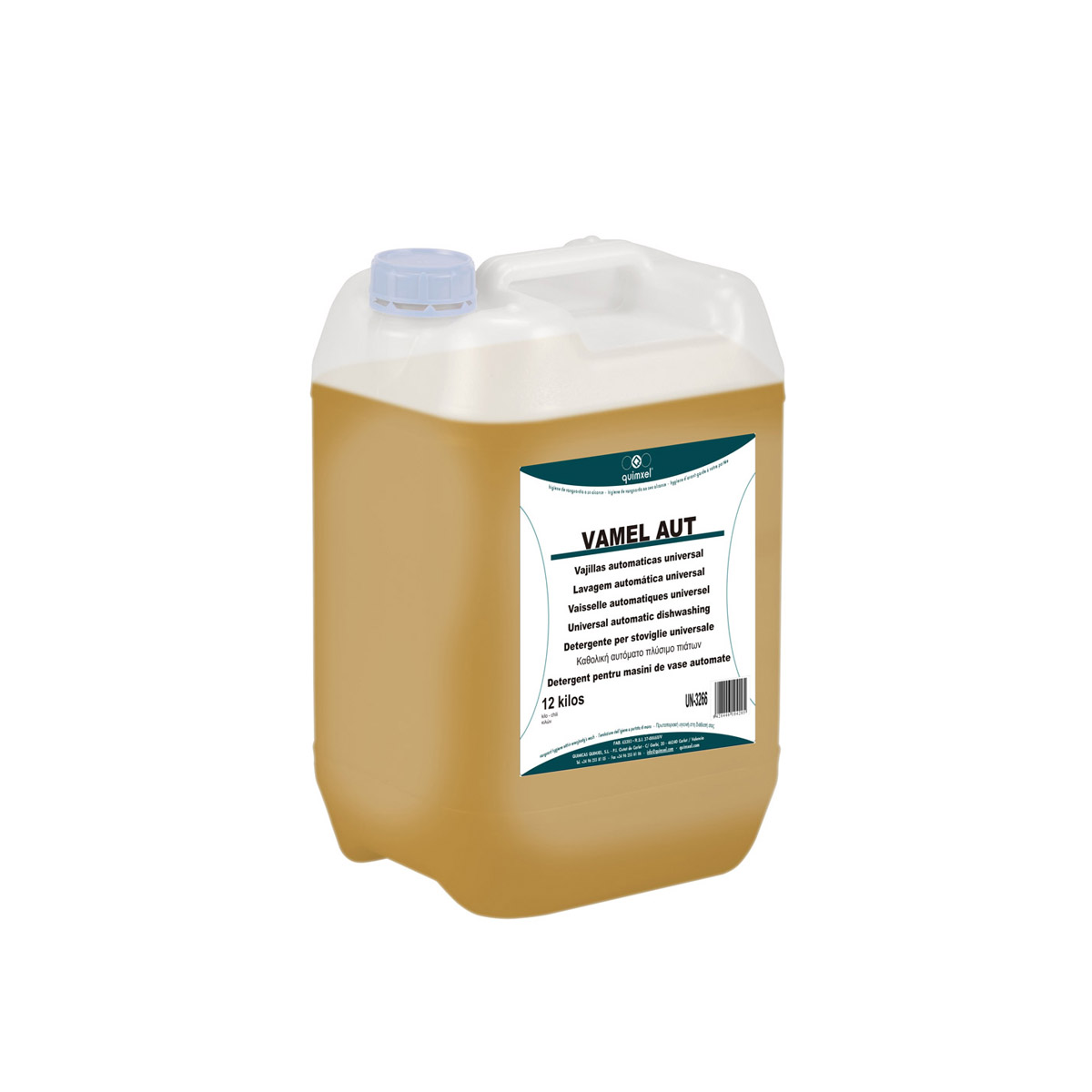 Vamel Aut 12Kg – Semi-hard Liquid Detergent for Dishwashers – Mopatex ...